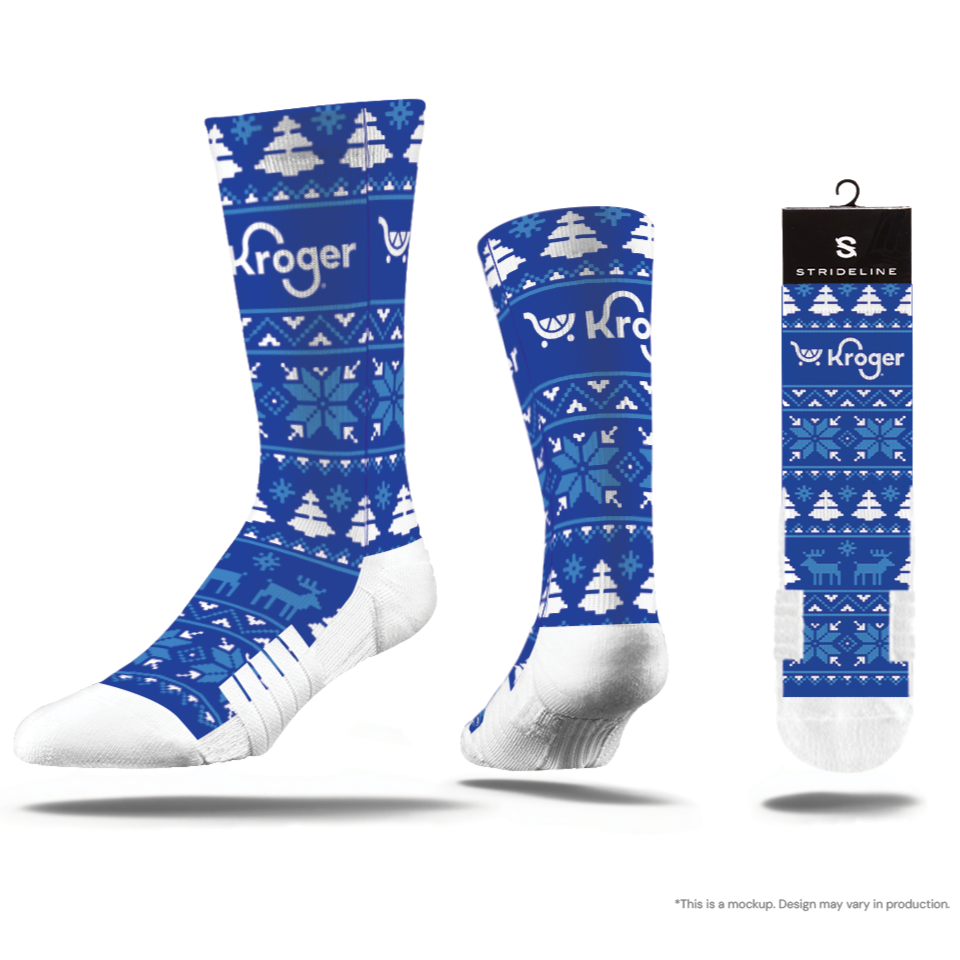 ATL-054 | ATL-054 | Custom Holiday Socks – Kroger Atlanta